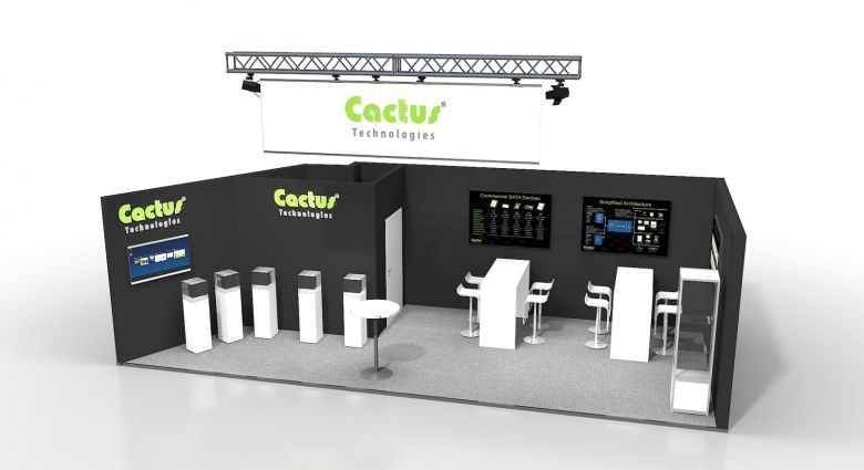 Cactus Tech Exhibiting Latest Flash Storage at Embedded World